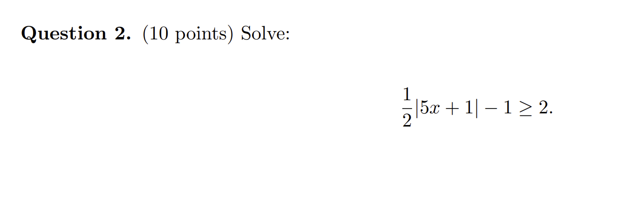 Solved Question 1. (8 points) Use the quadratic formula to | Chegg.com