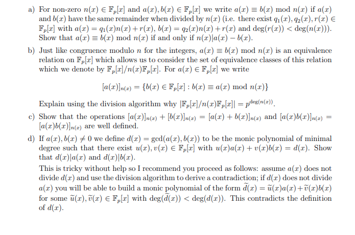 Solved (3) Just as we may consider R[x], the collection of | Chegg.com