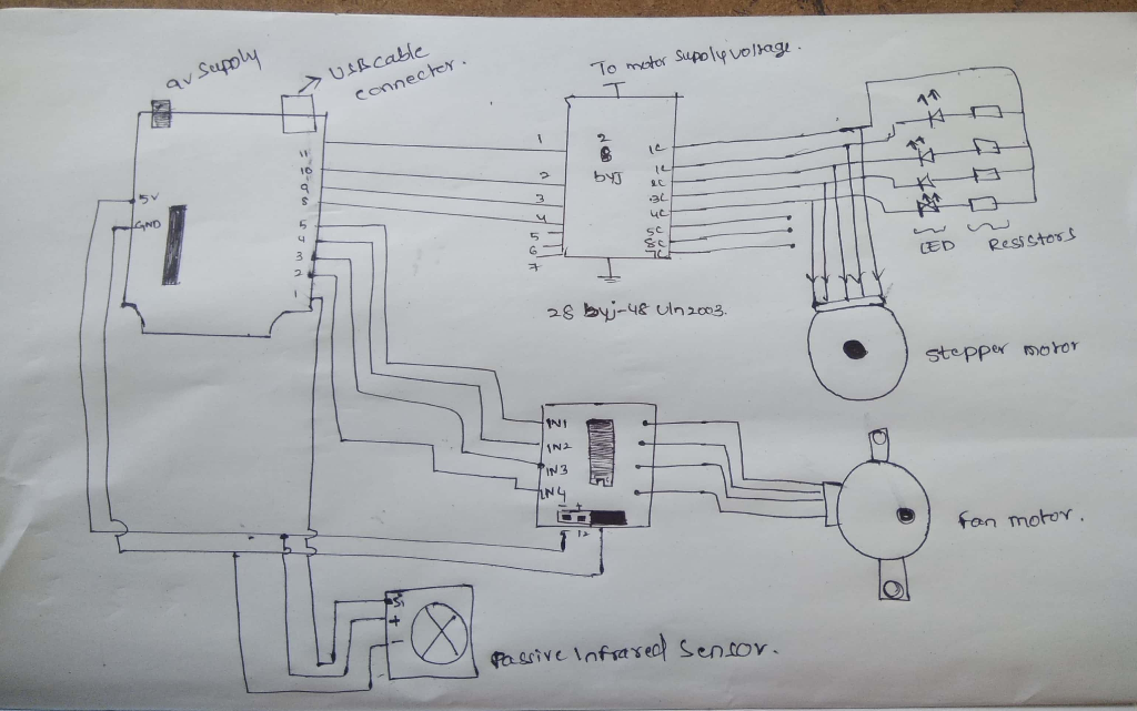 Draw a Fritzing circuit digram for an Arduino based | Chegg.com