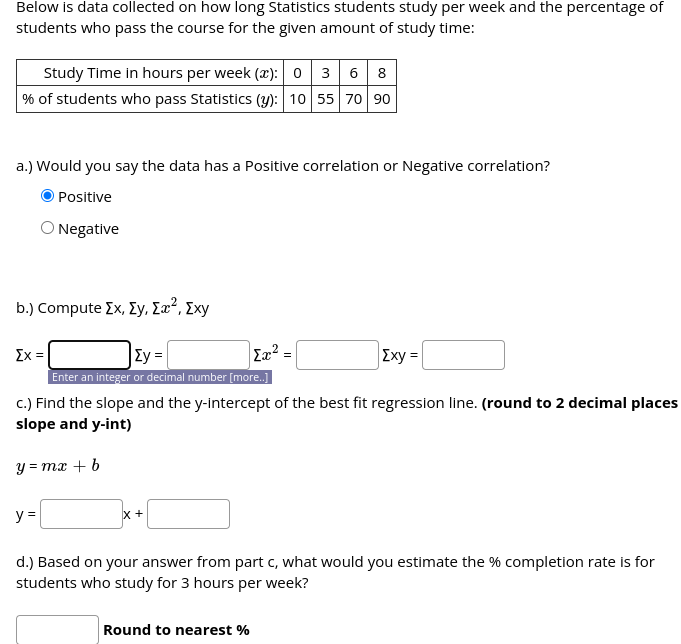 Solved Below is data collected on how long Statistics | Chegg.com
