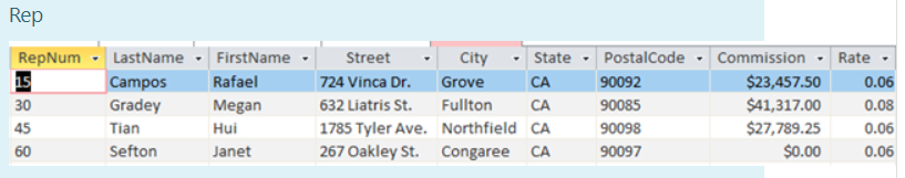 Solved J- Customer 1 Customerum CustomerName Street Orders 1 | Chegg.com
