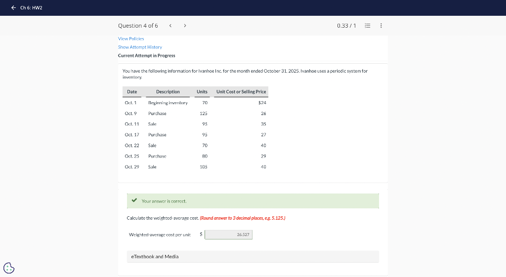 Solved You have the following information for Ivanhoe Inc. | Chegg.com