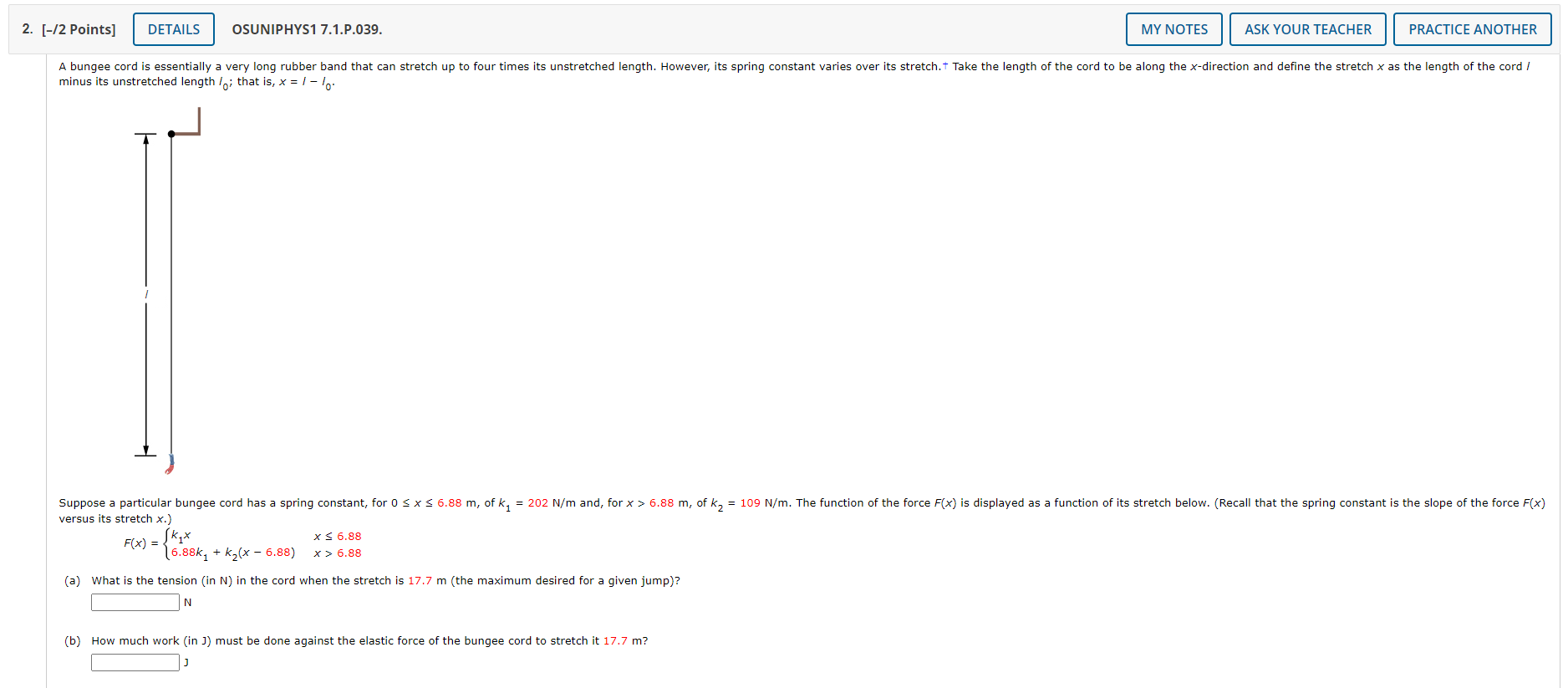 Solved versus its stretch x.) | Chegg.com