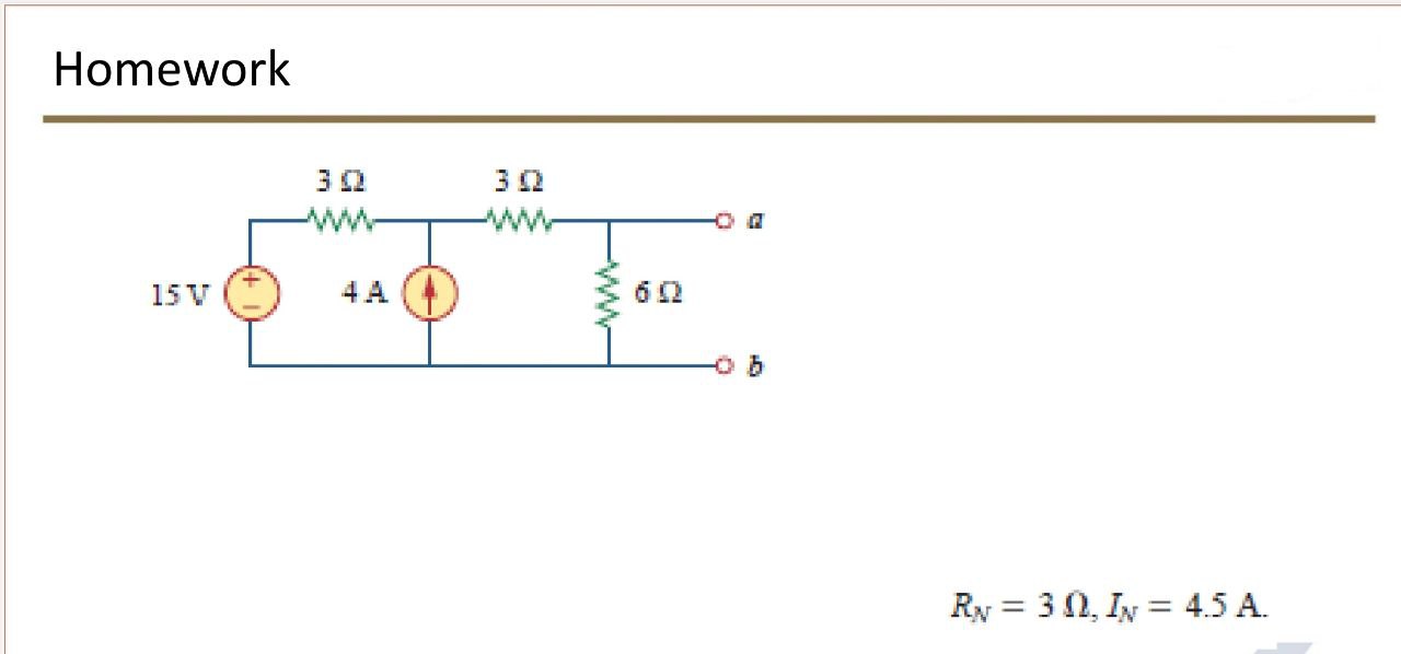 Solved Homework RN=3Ω,IN=4.5 A | Chegg.com