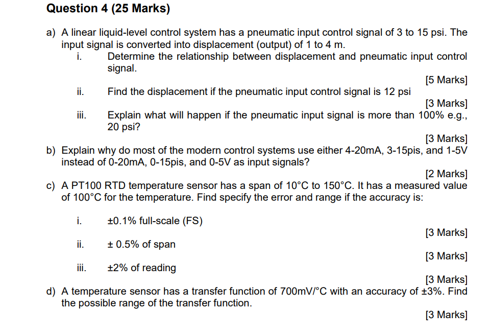 Solved Question 4 (25 Marks)a100% e.g.,20 psi?[3 | Chegg.com Solved Question 4 (25 Marks)a100% e.g.,20 psi?[3 | Chegg.com