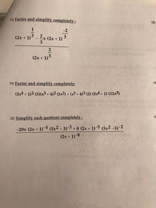 Solved Simplify the complex fraction completely. 16) 4 7 x | Chegg.com