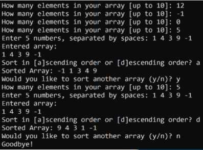 Solved help me in C++ plss 1.Using fillArray()and | Chegg.com