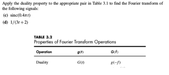 Solved Apply the duality property to the appropriate pair in | Chegg.com
