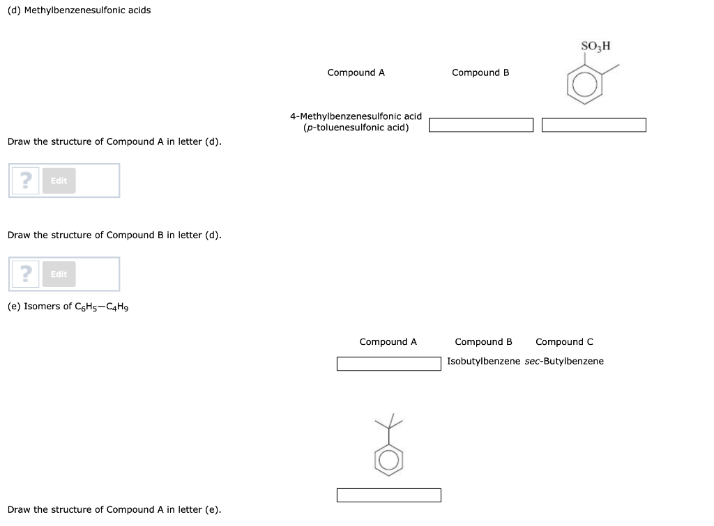 Solved Draw structural formulas and give acceptable names | Chegg.com