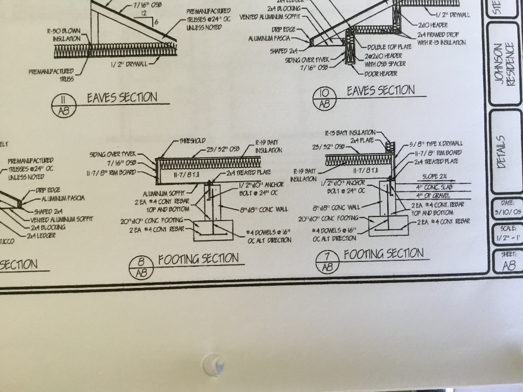 Solved ROOF-FRAMING PLAN NOSNHOT RESIDENCE 24"x24"X10" CONC | Chegg.com