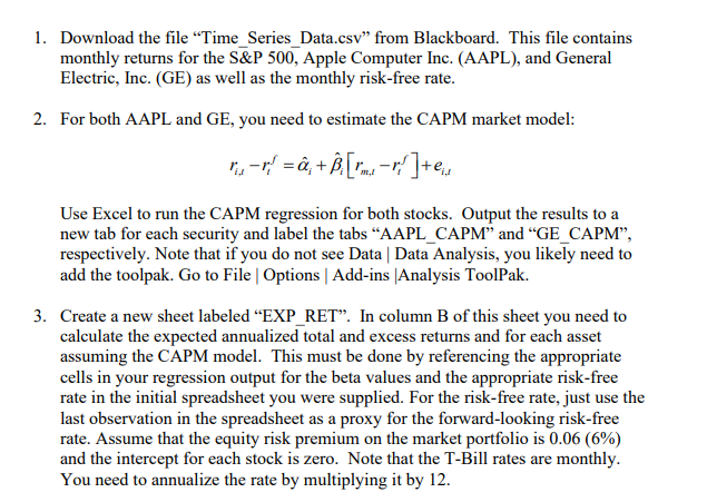 Solved here is the excel sheet link: | Chegg.com