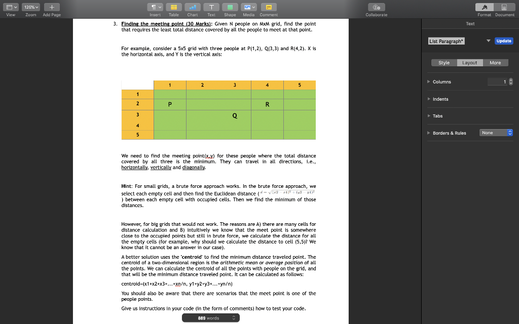 Solved 126% Zoom + Add Page E Format Document View | Chegg.com