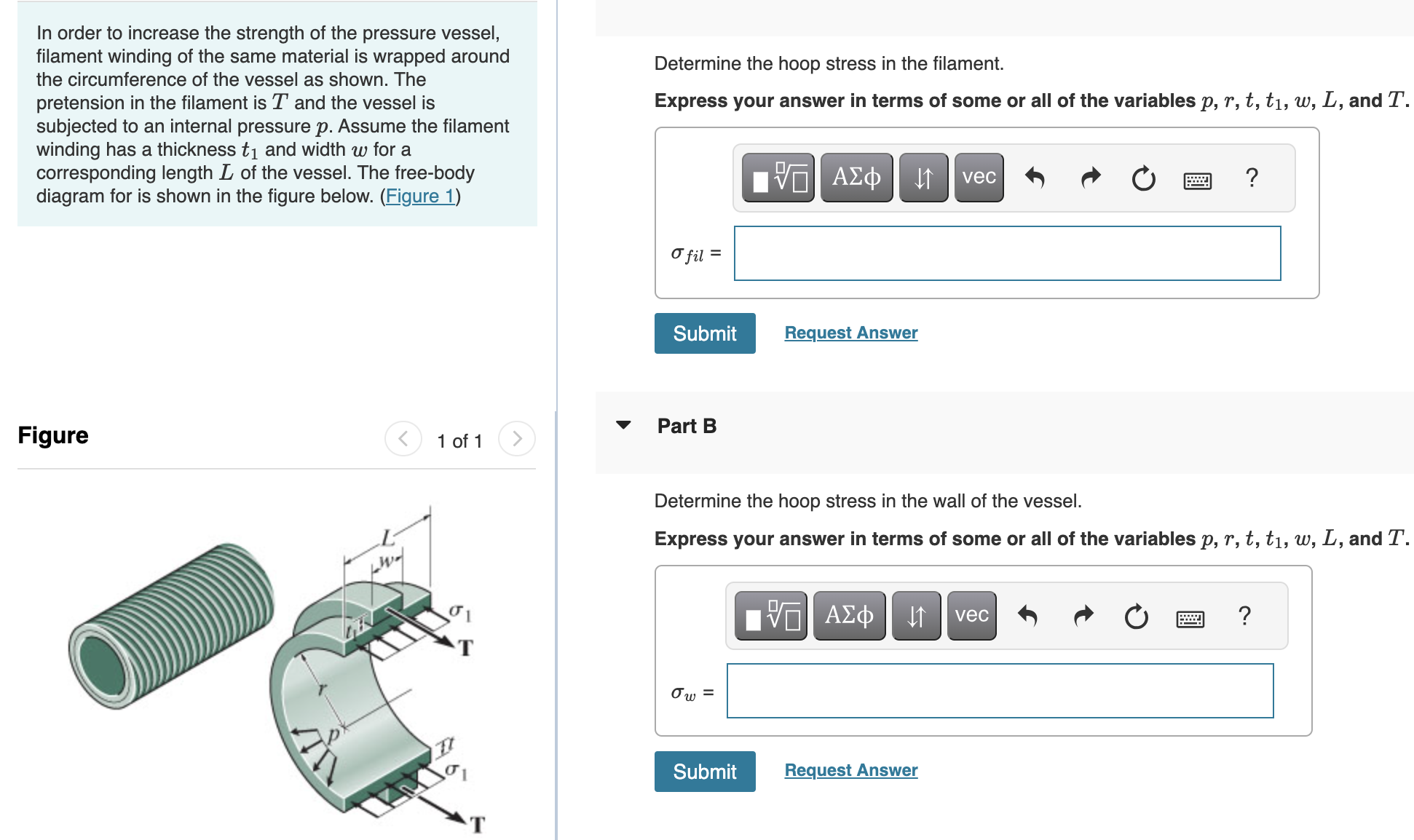 Solved In order to increase the strength of the pressure | Chegg.com