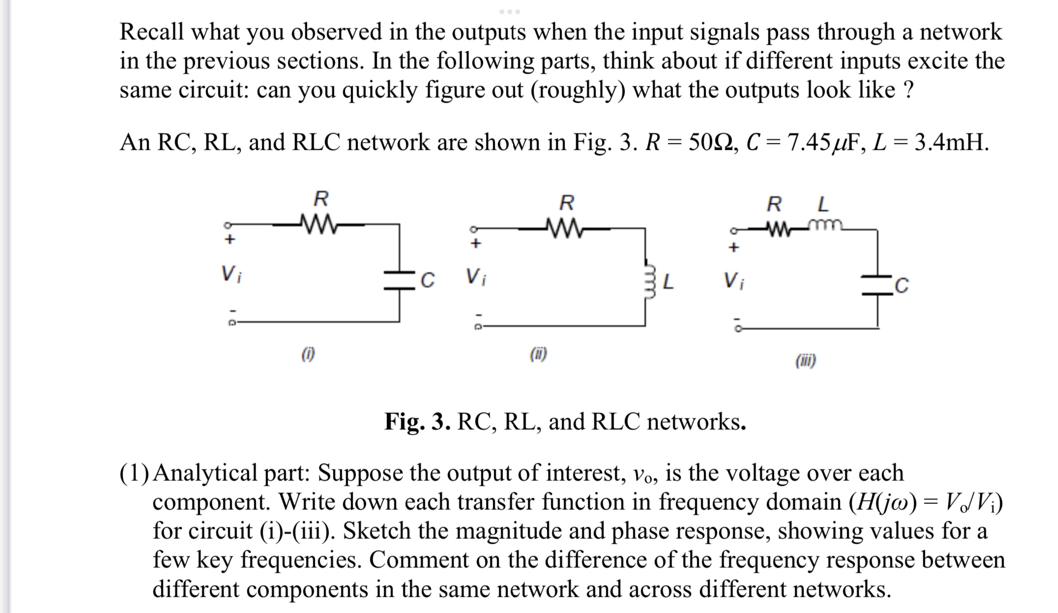 Solved Recall what you observed in the outputs when the | Chegg.com