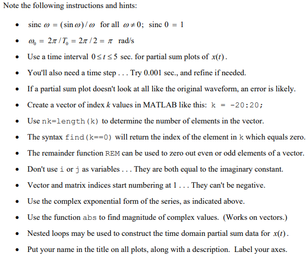 Solved Given the periodic waveforms below!, and their | Chegg.com