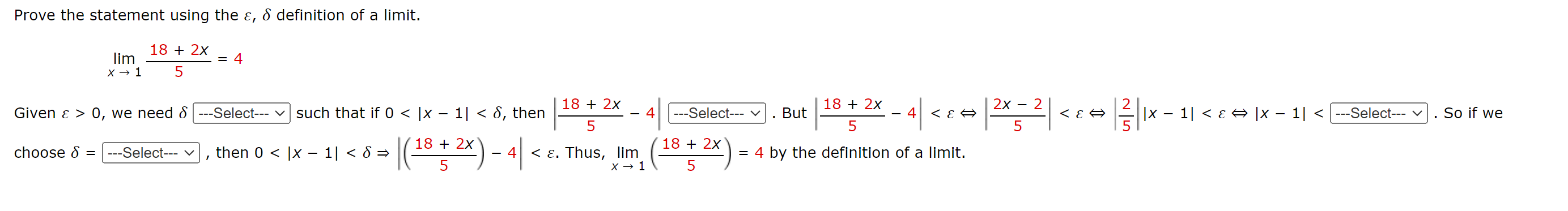 Solved Prove the statement using the ε,δ definition of a | Chegg.com