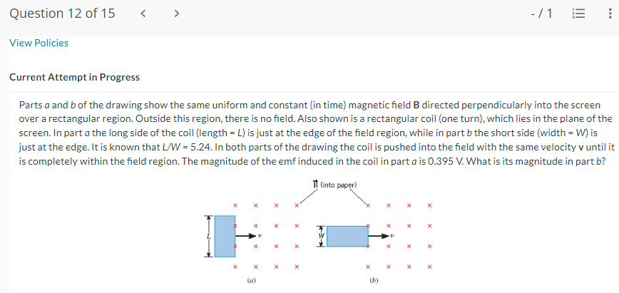 Solved Parts a and b of the drawing show the same uniform | Chegg.com