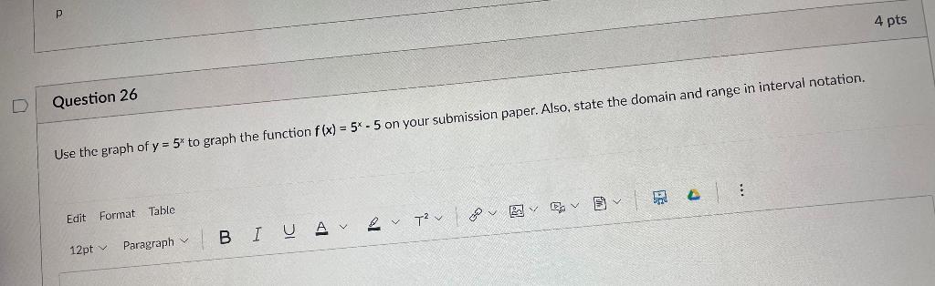 Solved Question 26 | Chegg.com