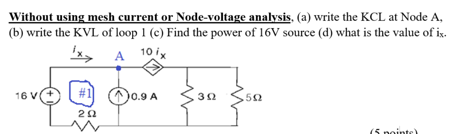 Solved Without Using Mesh Current Or Node Voltage Analysis 7621