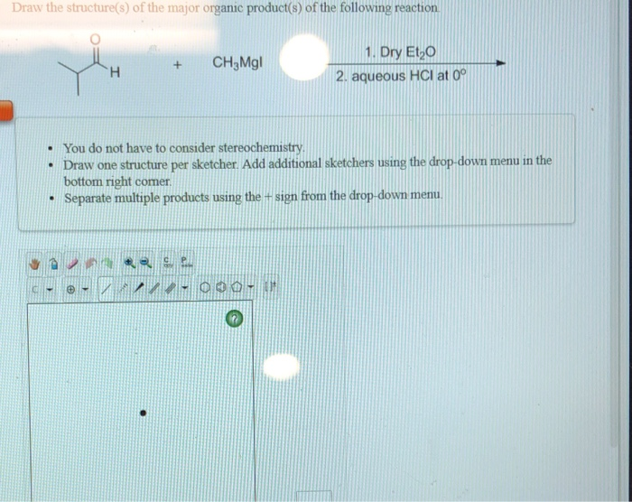 Solved Draw the structures) of the major organic product(s) | Chegg.com