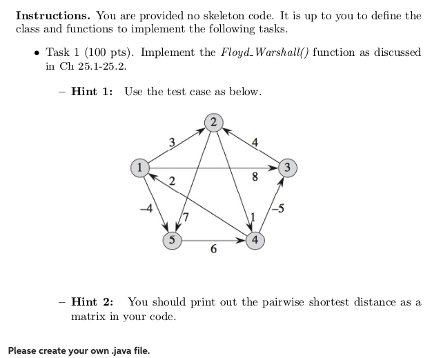 Solved Instructions You Are Provided No Skeleton Code It 