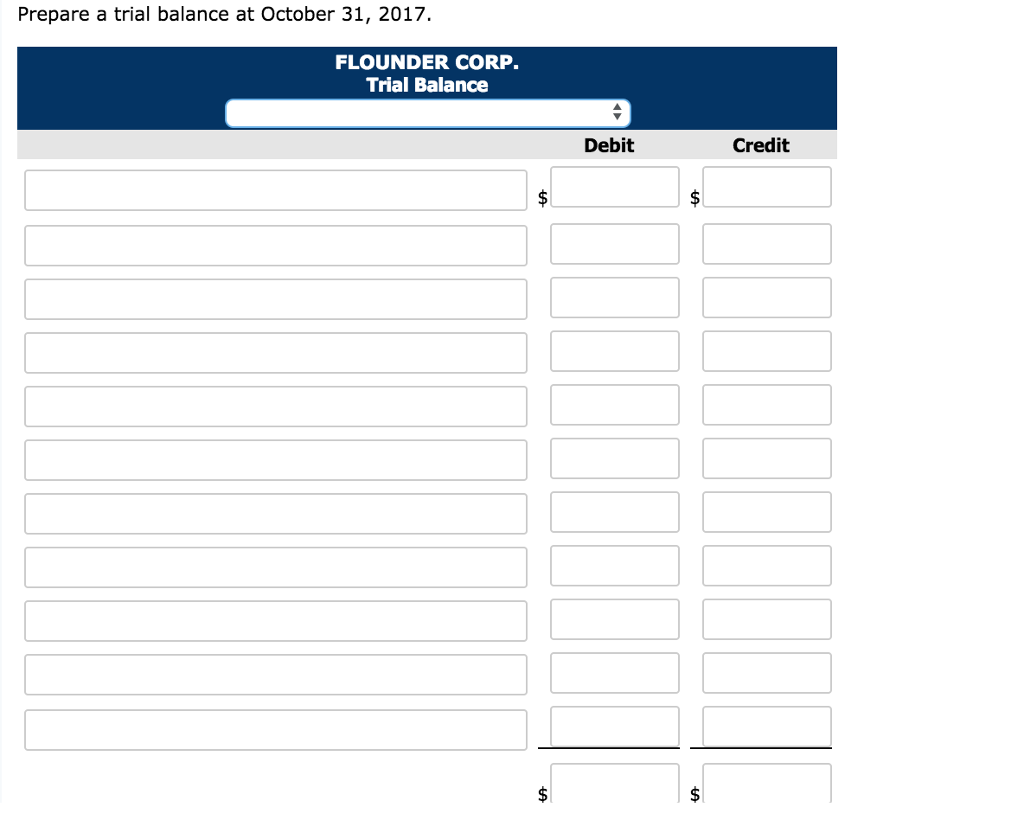 Solved Exercise 3-18 (Part Level Submission) Flounder Corp. | Chegg.com