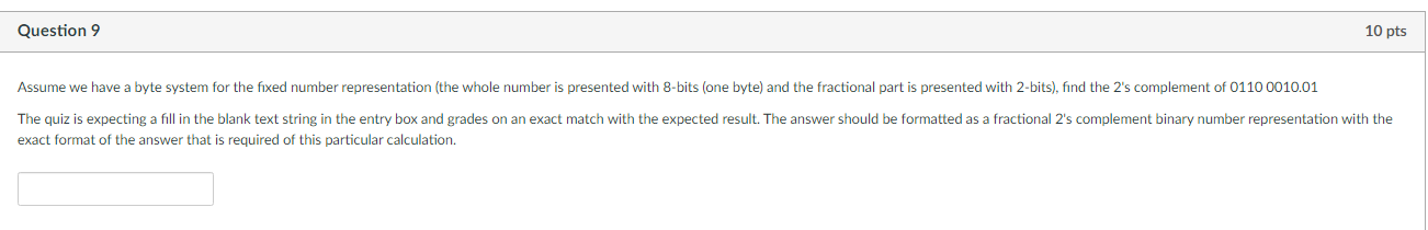 Solved exact format of the answer that is required of this | Chegg.com