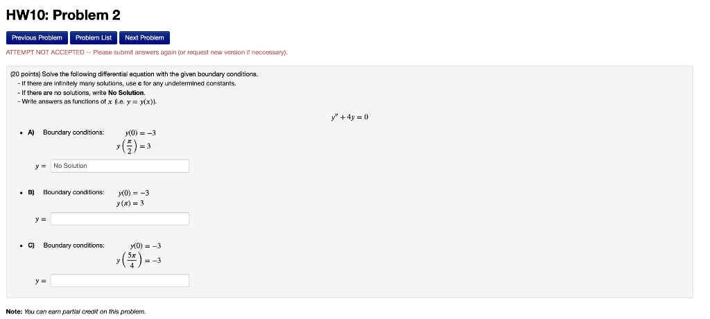 Solved (20 points) Solve the following differential equation | Chegg.com Solved (20 points) Solve the following differential equation | Chegg.com