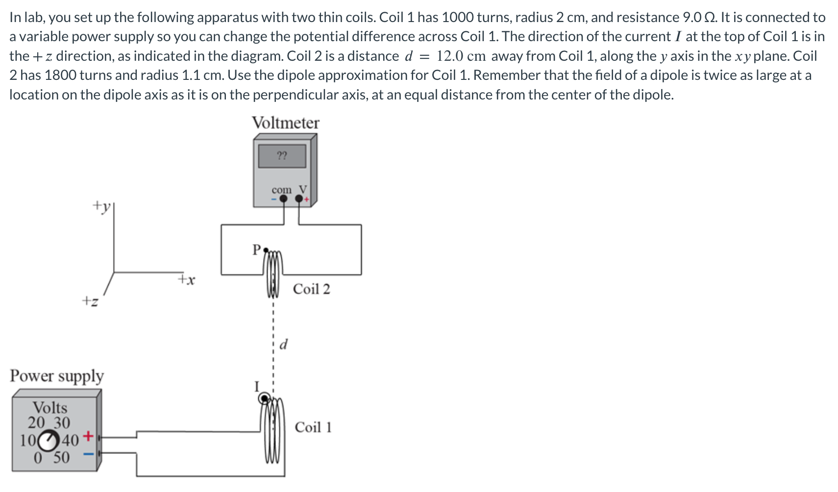 Solved In lab, you set up the following apparatus with two | Chegg.com