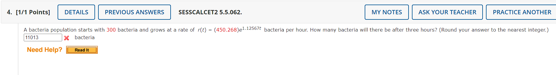 Solved \& bacteria | Chegg.com