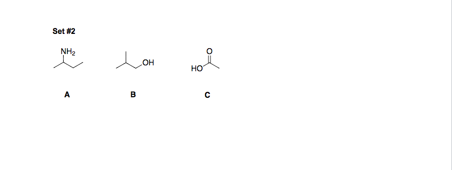 Solved 1. Predict the IR frequencies for each set of | Chegg.com