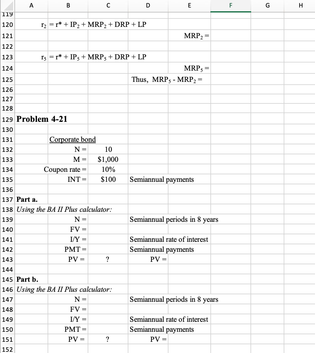 FIN3310: INTERMEDIATE FINANCIAL ANALYSIS | Chegg.com
