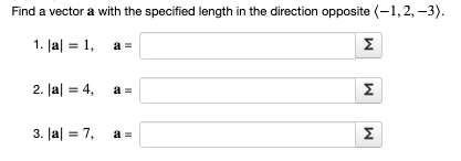 Solved Find a vector a with the specified length in the | Chegg.com