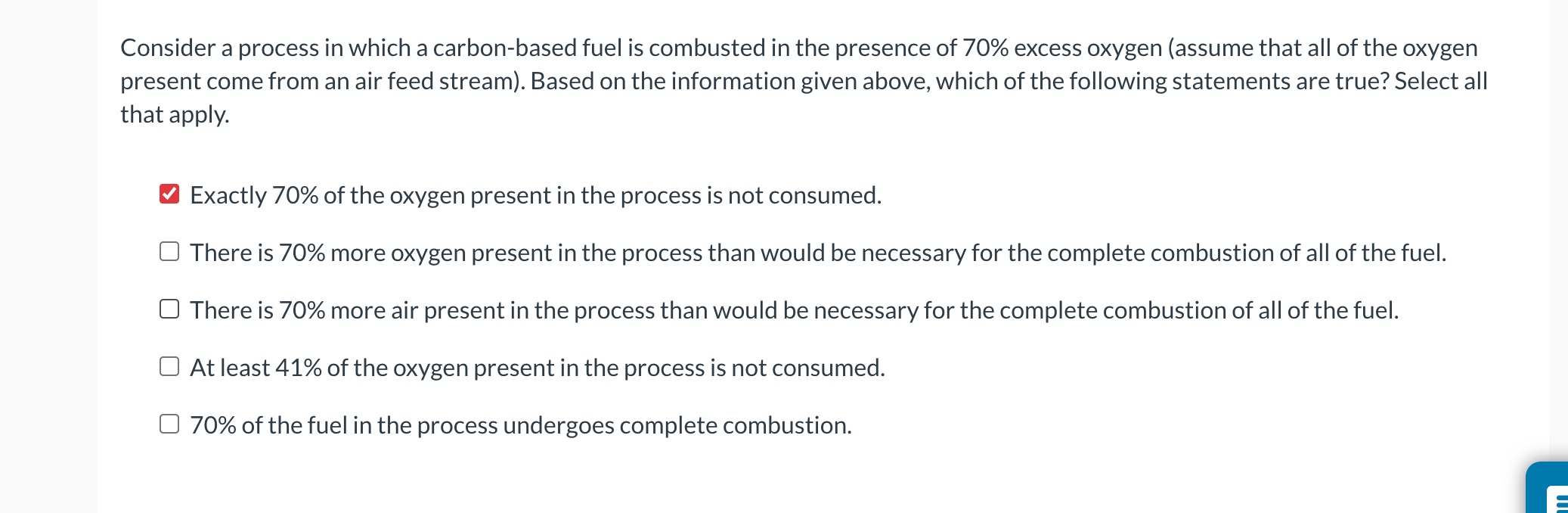 Solved Consider a process in which a carbon-based fuel is | Chegg.com