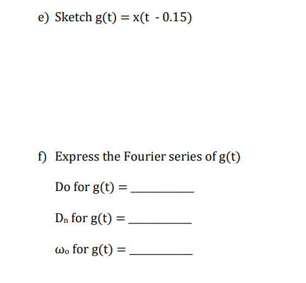 Solved The Fourier series expression of x(t) is given as, | Chegg.com
