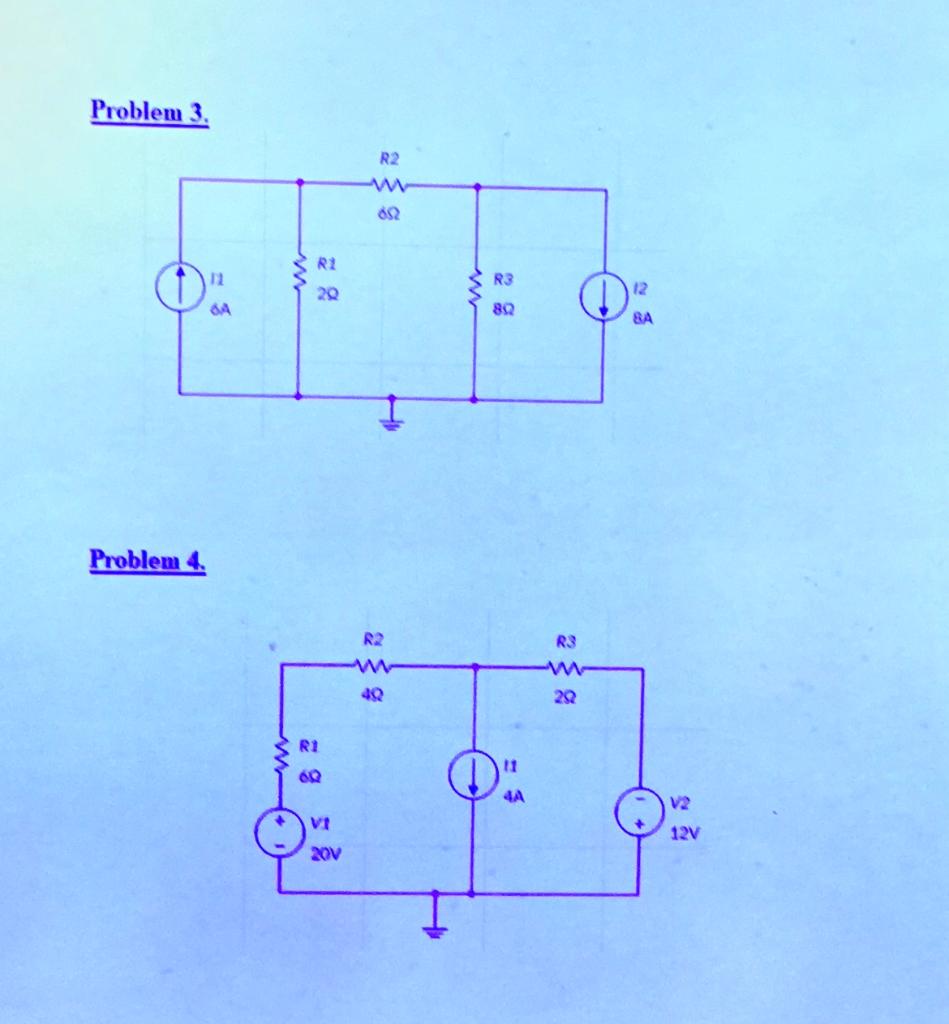 Solved Can Someone Help Me Solve This Circuit Using Mesh 
