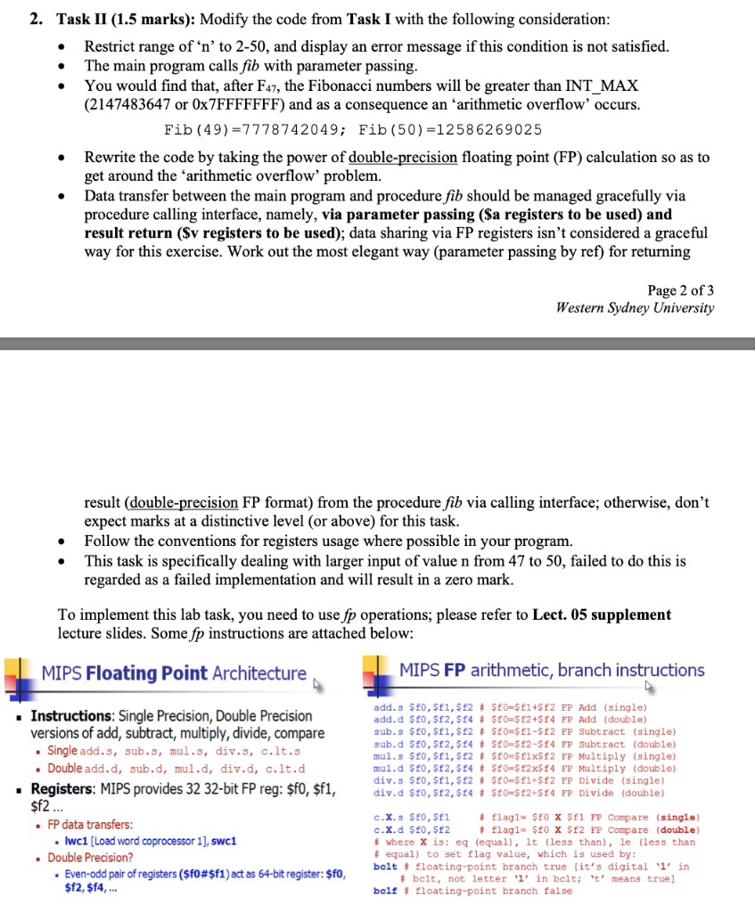 PLEASE USE MIPS 32 ASSEMBLY LANGUAGE. PLEASE USE | Chegg.com