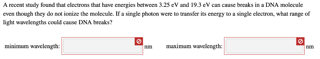 Solved A recent study found that electrons that have | Chegg.com