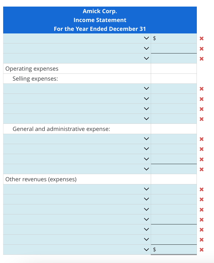 Solved Preparing a Single- Step and a Multiple- Step Income | Chegg.com