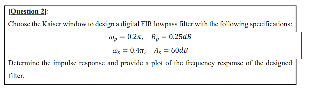 Solved Matlab provides several functions to implement window | Chegg.com