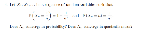 Solved Let x1,x2,dots be ﻿a sequence of ﻿random variables | Chegg.com