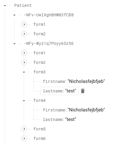 Using php and firebase I am trying to display the | Chegg.com