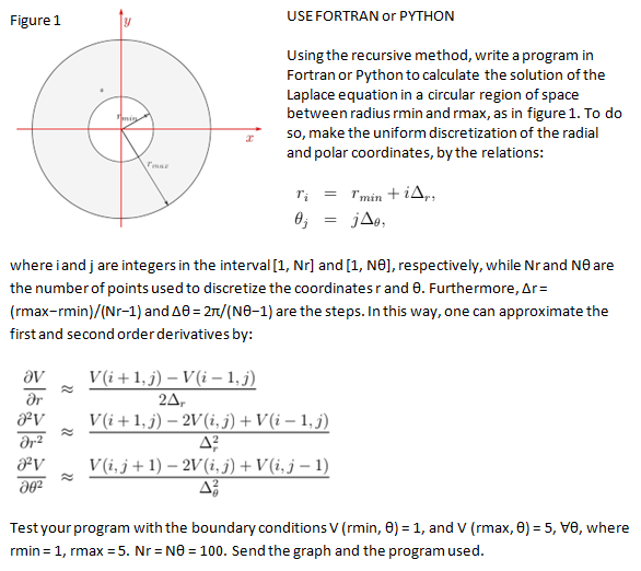 Solved Figure 1 USE FORTRAN or PYTHON Using the recursive | Chegg.com