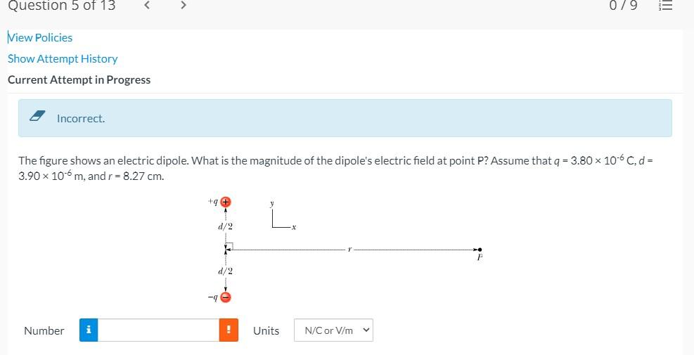 Solved Question 5 of 13 079 View Policies Show Attempt | Chegg.com
