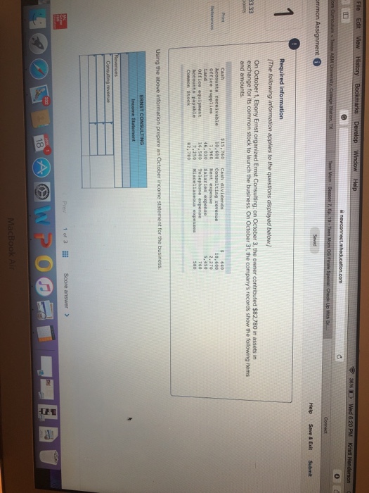 Solved Help Save & Exit Submit (The following information | Chegg.com