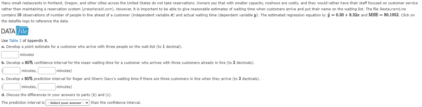 Solved the datafile logo to reference the data. DATA Use | Chegg.com
