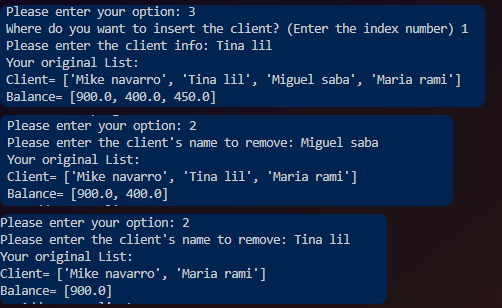 Solved Below is the details of the program and my | Chegg.com