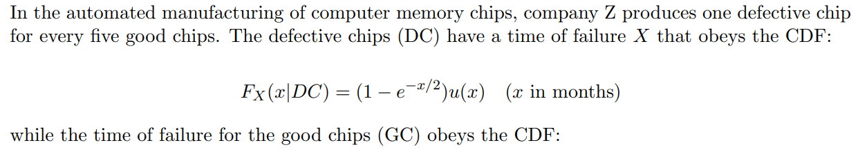 Solved In the automated manufacturing of computer memory | Chegg.com