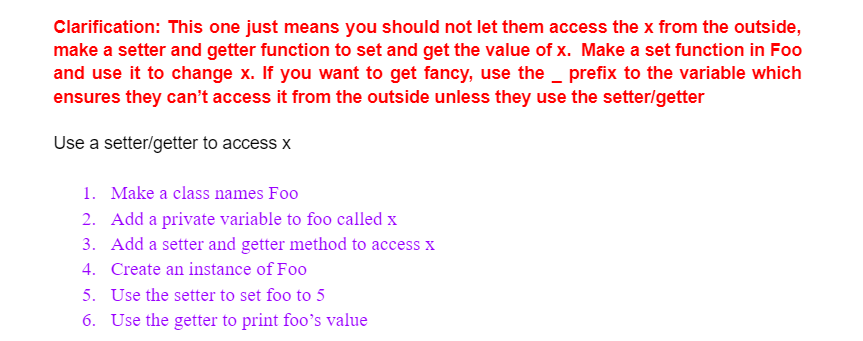 Solved Clarification: This one just means you should not let | Chegg.com