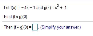 Solved For the function f(x) = - 4x +7, construct and | Chegg.com